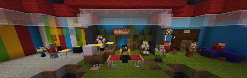 Rockafire Explosion Stage Recreation Minecraft Map