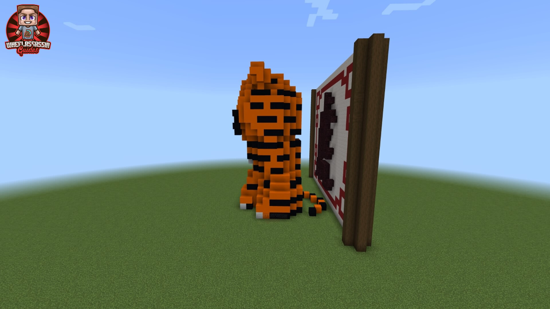 A Lunar new year Tiger Statue!! Minecraft Map