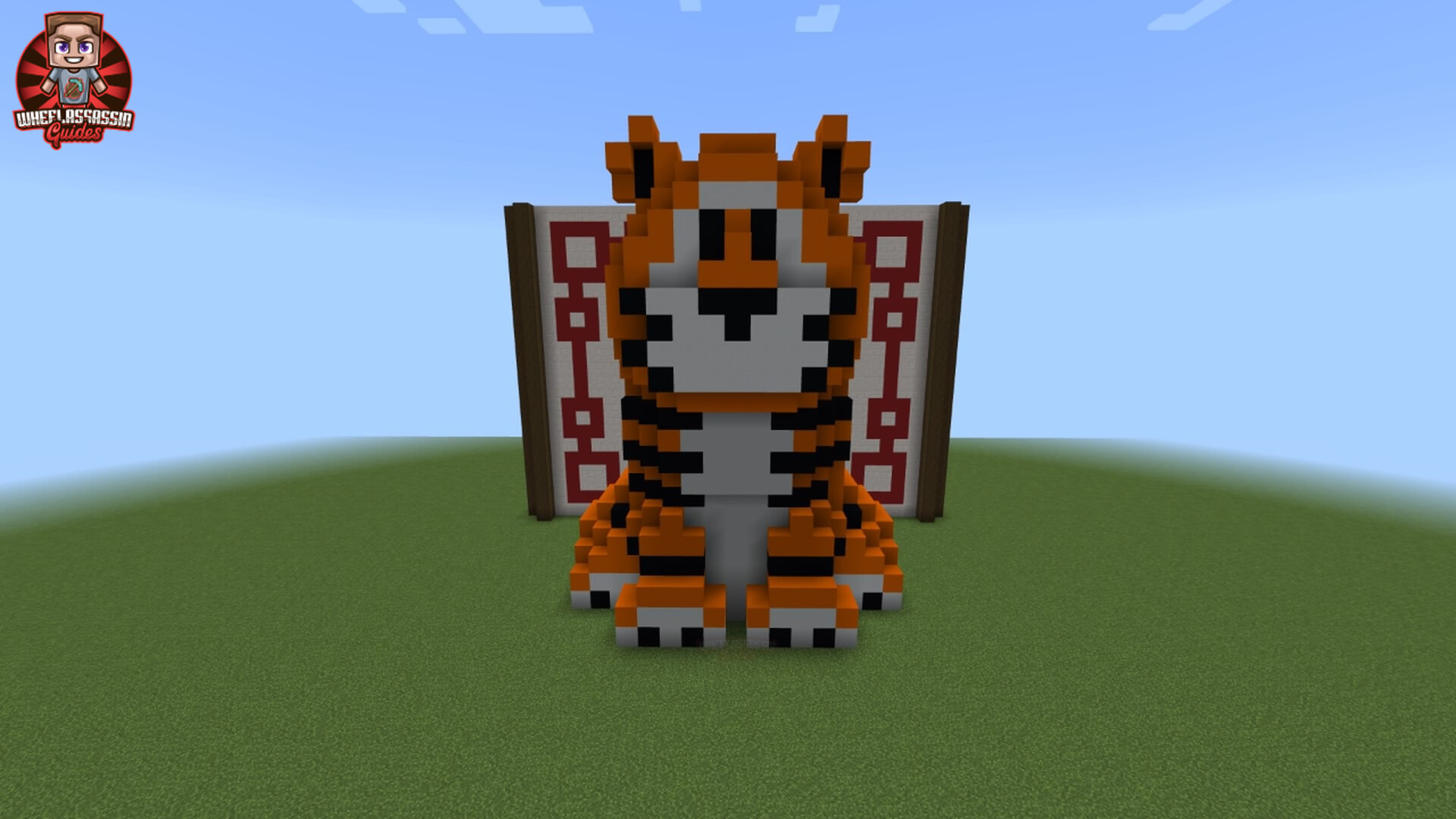 A Lunar new year Tiger Statue!! Minecraft Map