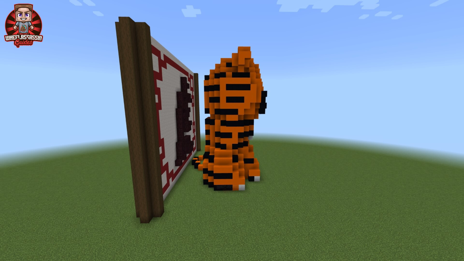 A Lunar new year Tiger Statue!! Minecraft Map