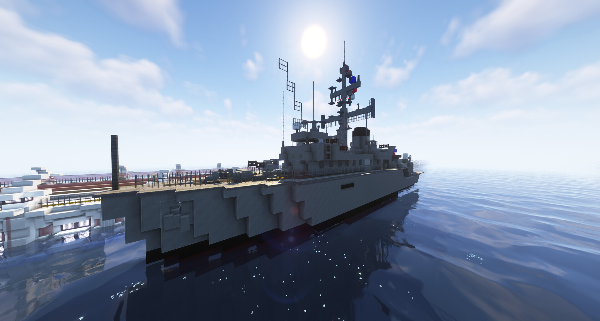 Hunt-Class Mine Countermeasures Vessel Minecraft Map