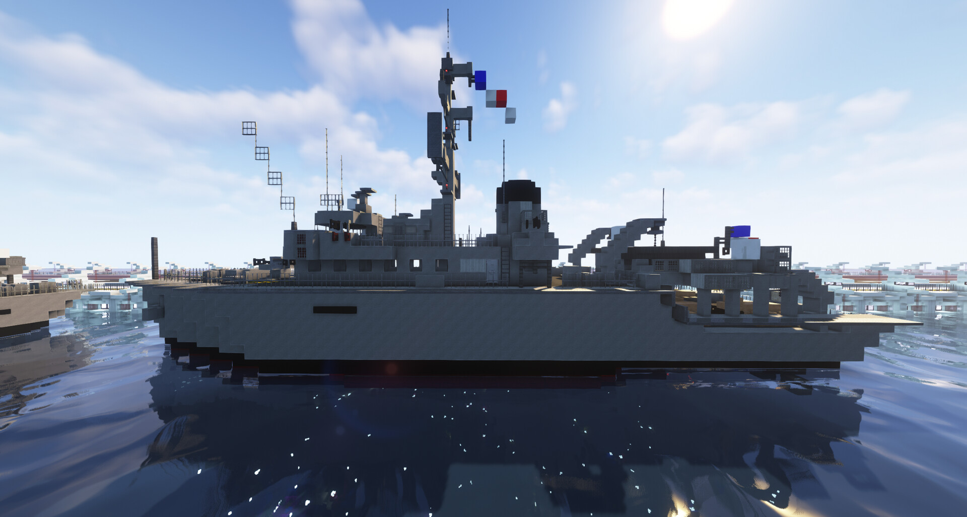 Hunt-Class Mine Countermeasures Vessel Minecraft Map