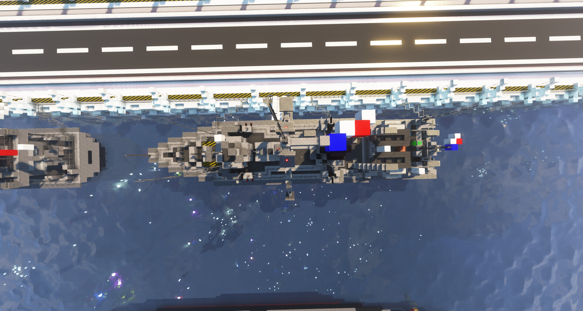 Hunt-Class Mine Countermeasures Vessel Minecraft Map