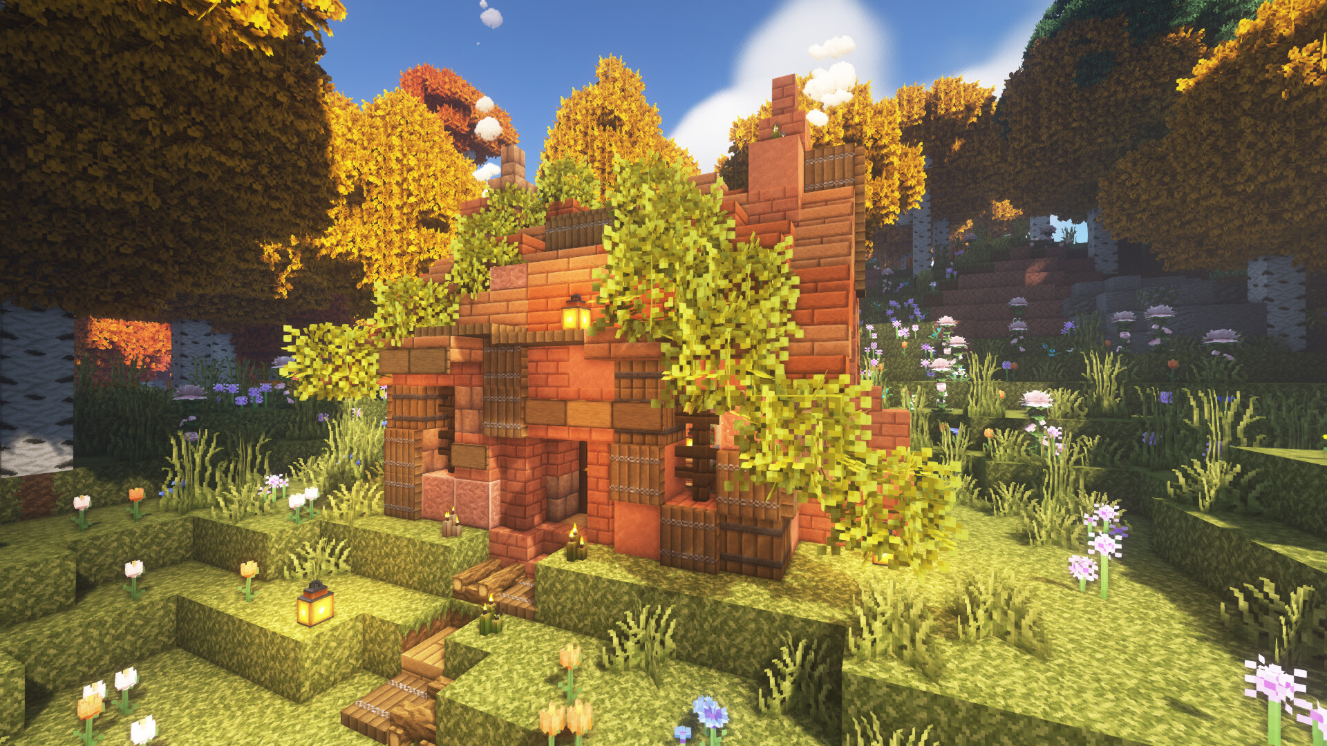 How to build a Cottage Minecraft Map