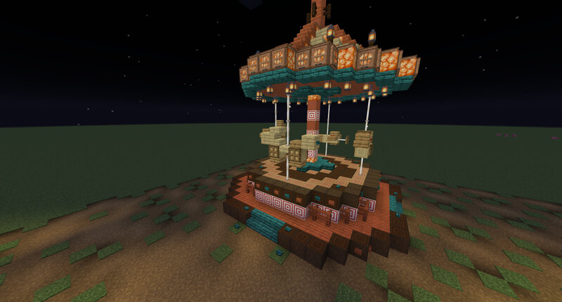 Fairground structures / Circus tent Minecraft Map