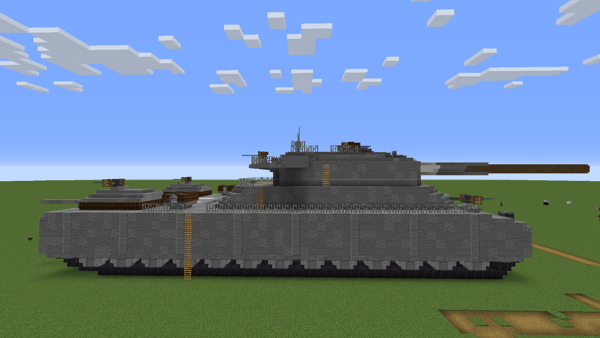 Land Cruiser P-1000 Ratte Minecraft Map