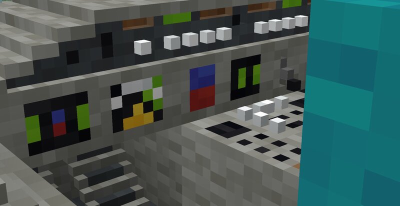 A-320 plane cockpit Minecraft Map