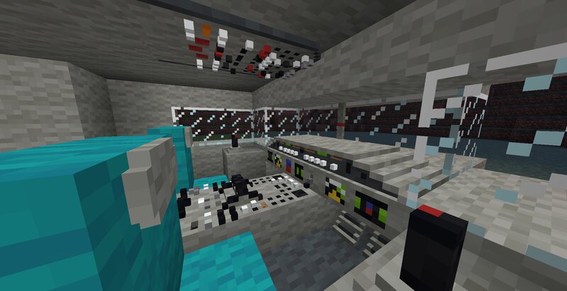 A-320 plane cockpit Minecraft Map