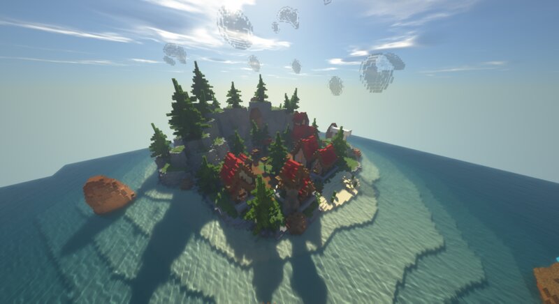 Hub Island Minecraft Map