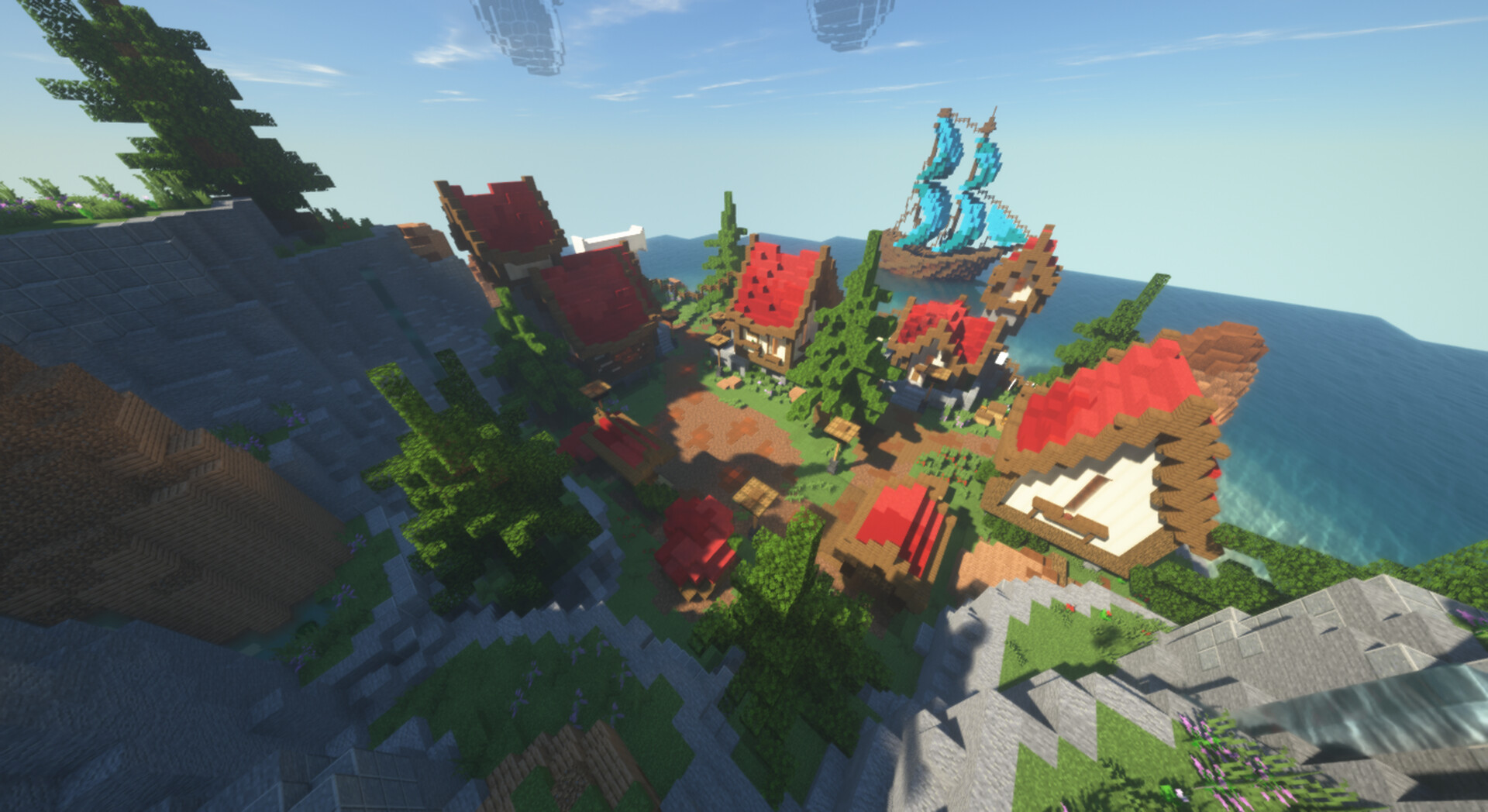 Hub Island Minecraft Map