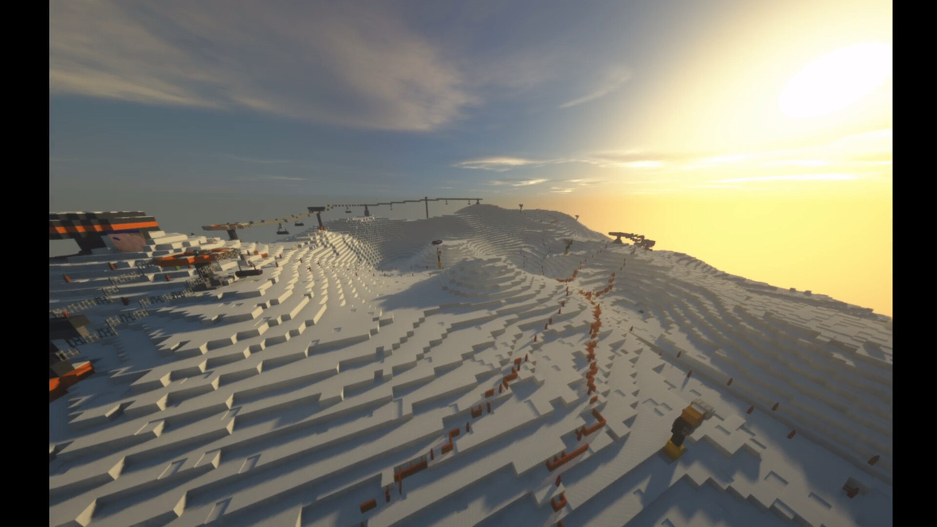 1.18 mountain village and Ski resort [download] Minecraft Map