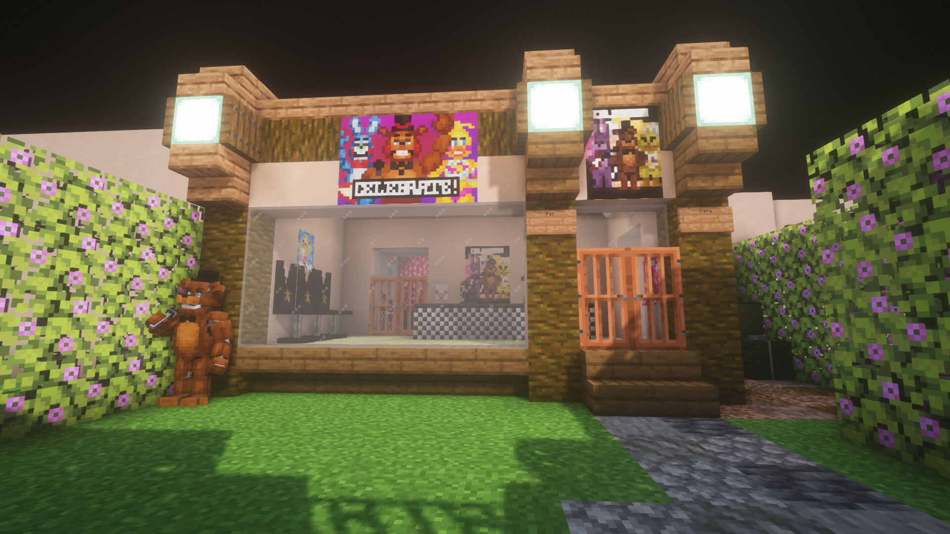 faz cafe (fnaf sandwich shop) Minecraft Map