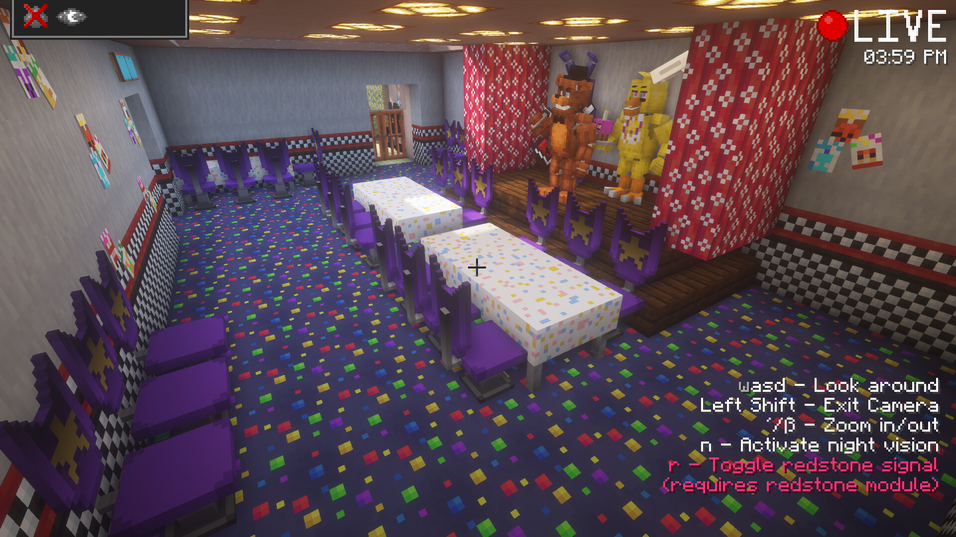 faz cafe (fnaf sandwich shop) Minecraft Map