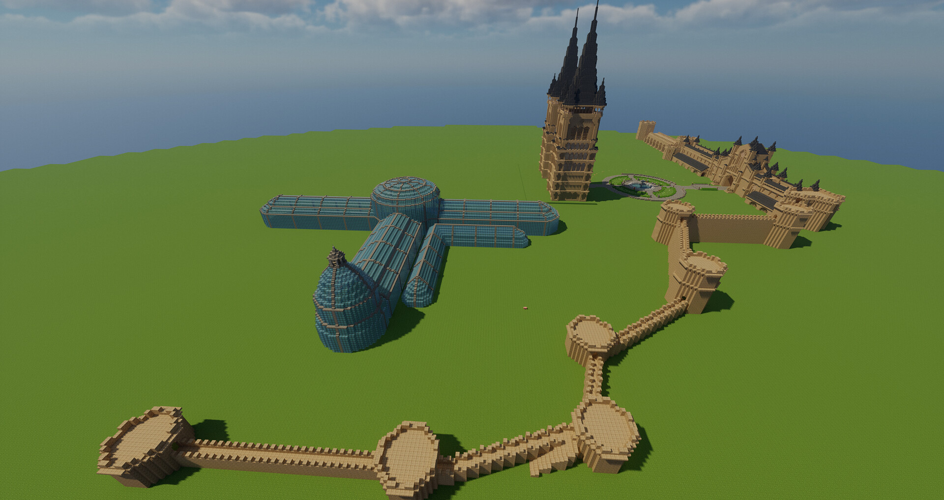 Hogwarts Legacy Minecraft Map