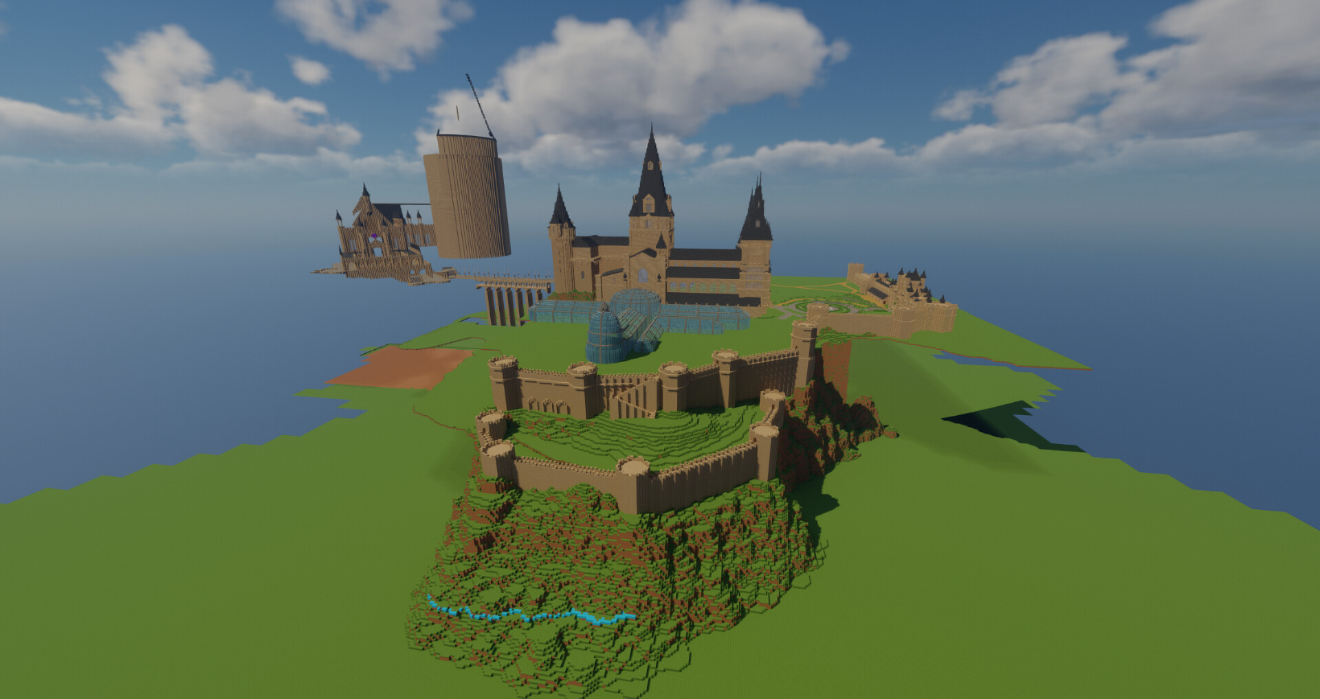 Hogwarts Legacy Minecraft Map