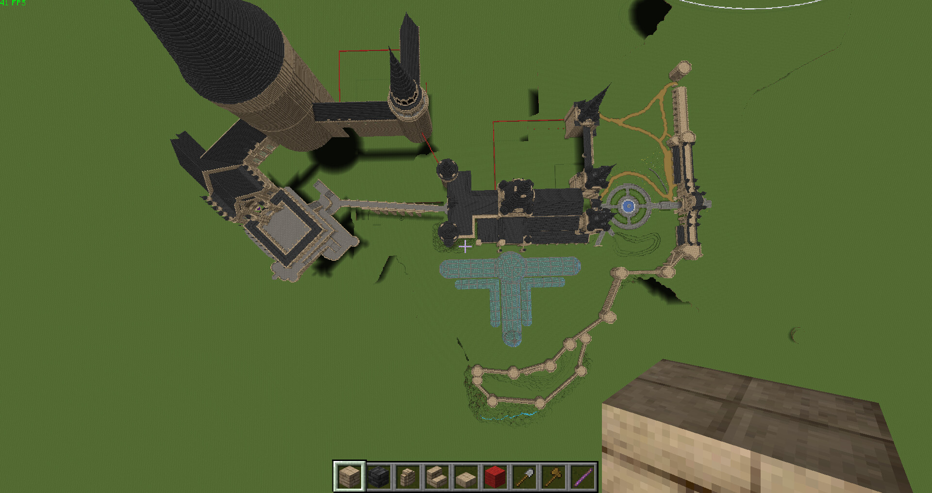 Hogwarts Legacy Minecraft Map