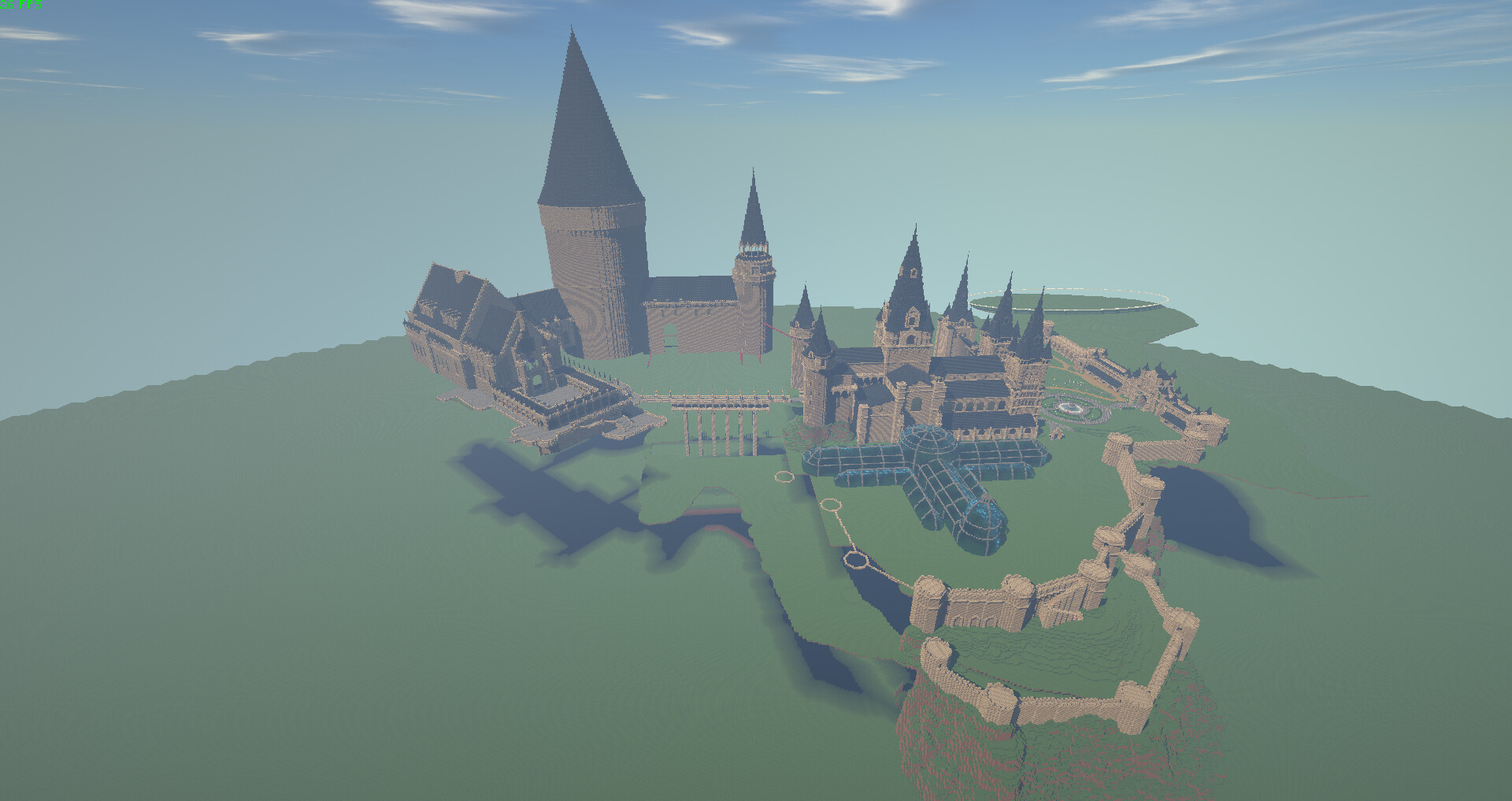Hogwarts Legacy Minecraft Map