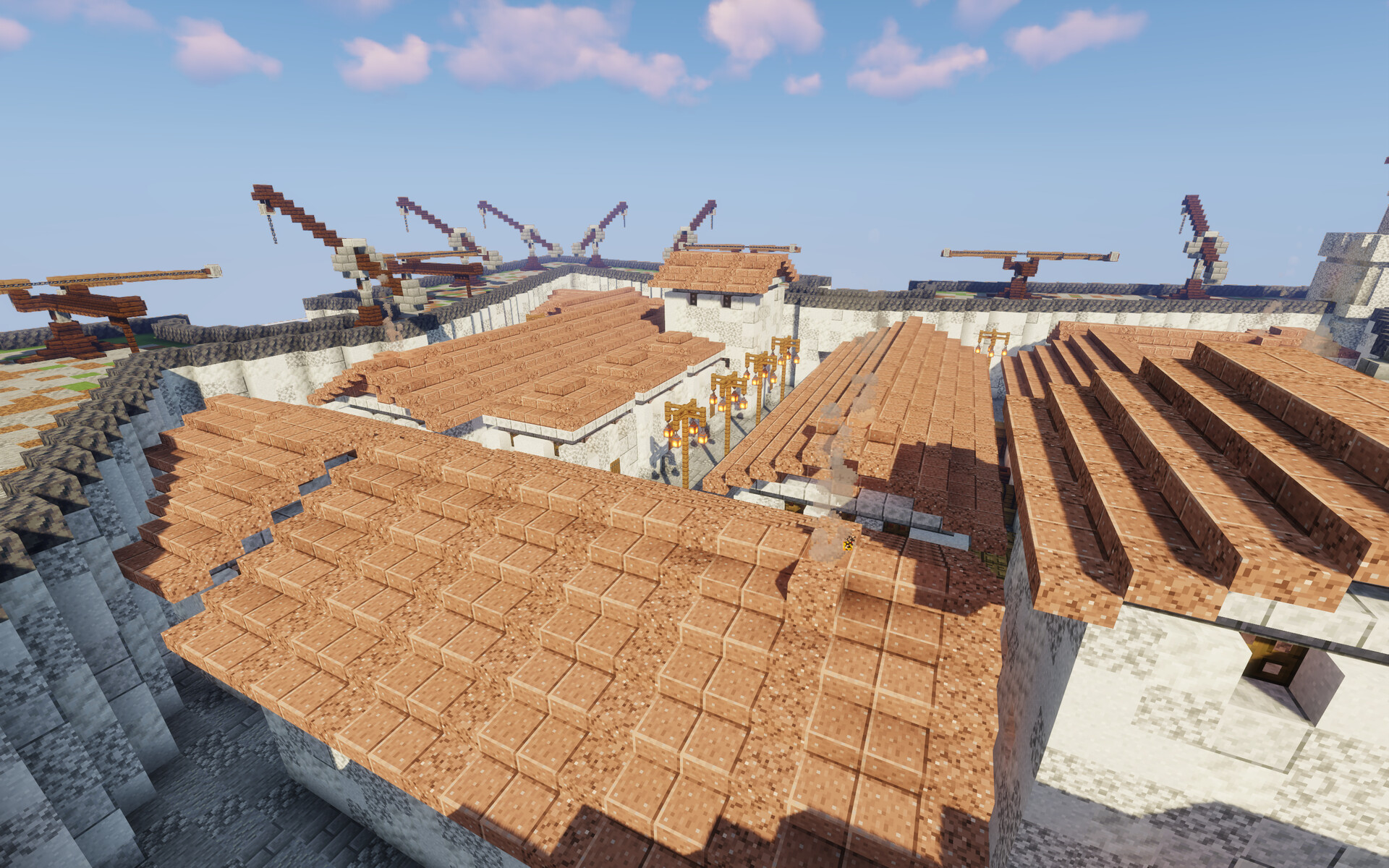 Roman Island Fortress + Download Minecraft Map