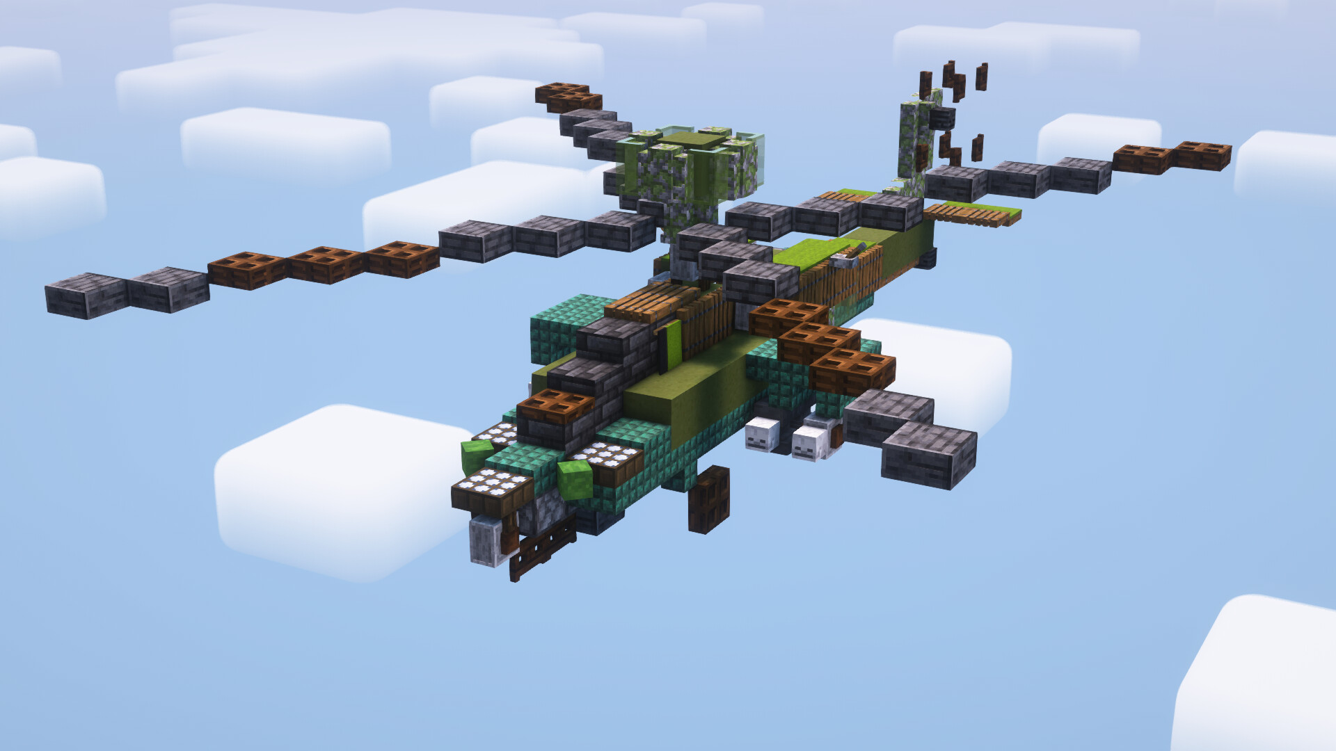 Boeing AH-64 Apache Minecraft Map
