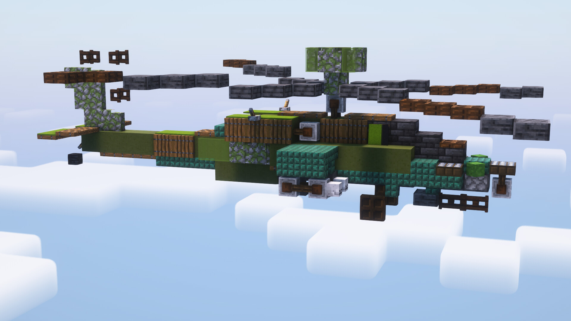 Boeing AH-64 Apache Minecraft Map