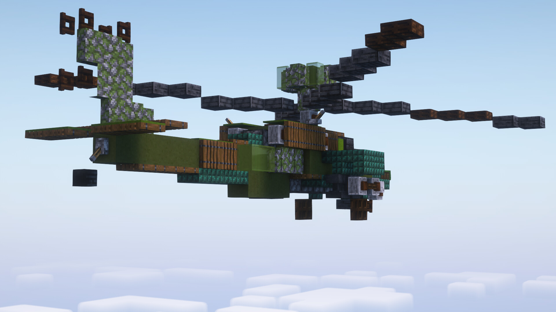 Boeing AH-64 Apache Minecraft Map