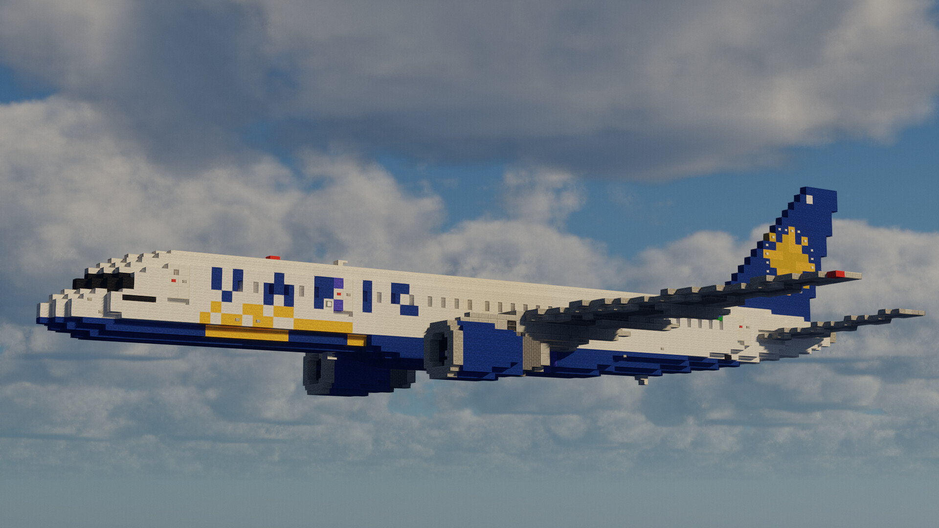 Boeing 757-200 | 2:1 Scale Minecraft Map