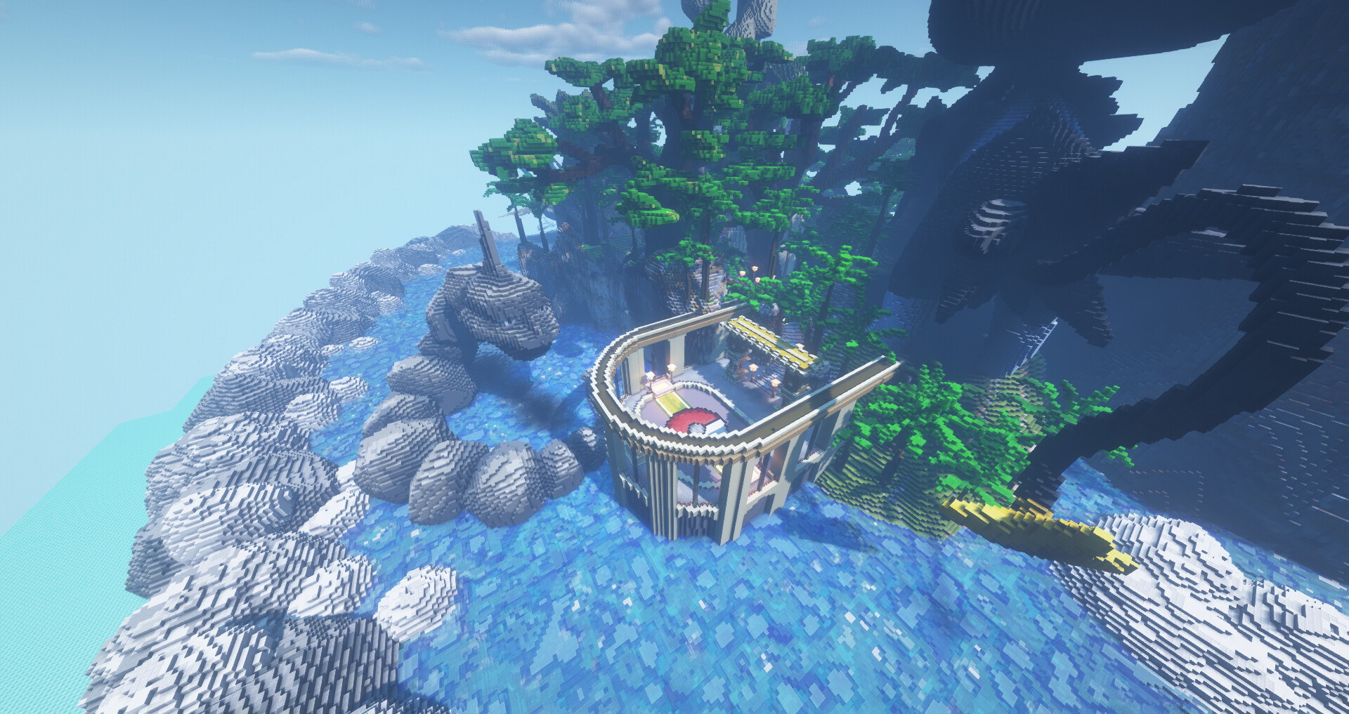 Spawn Pokemon - Islan Pixelmon Minecraft Map