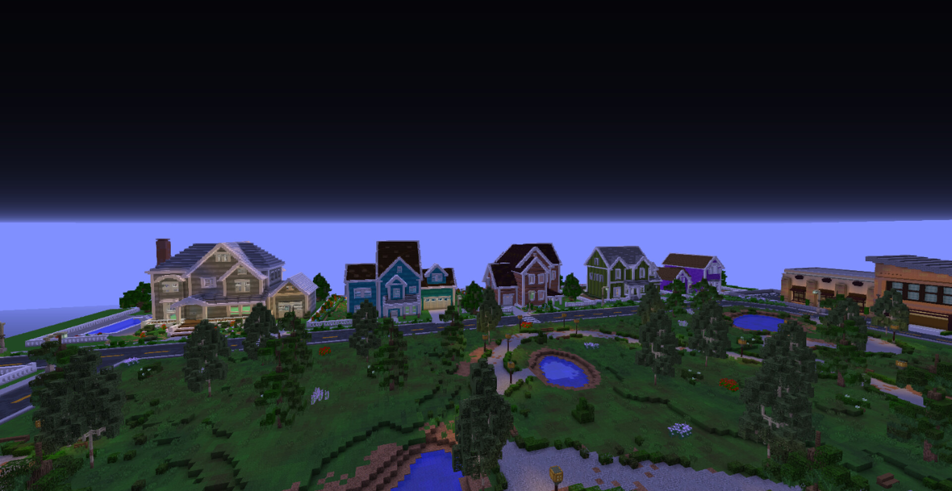 Cute Suburb Village DOWNLOAD Minecraft Map