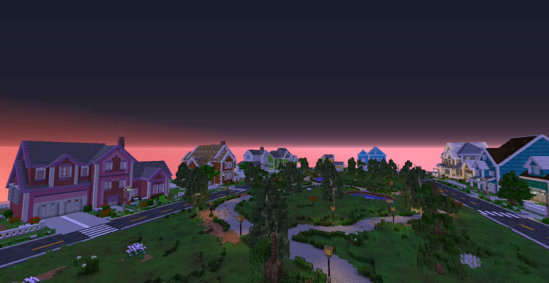 Cute Suburb Village DOWNLOAD Minecraft Map