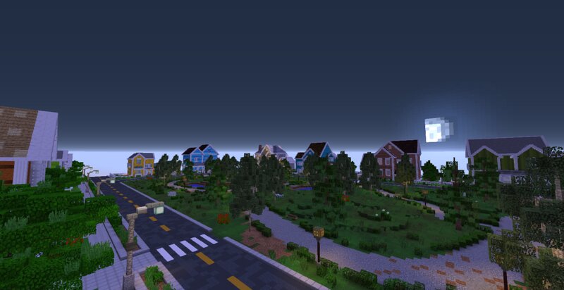 Cute Suburb Village DOWNLOAD Minecraft Map