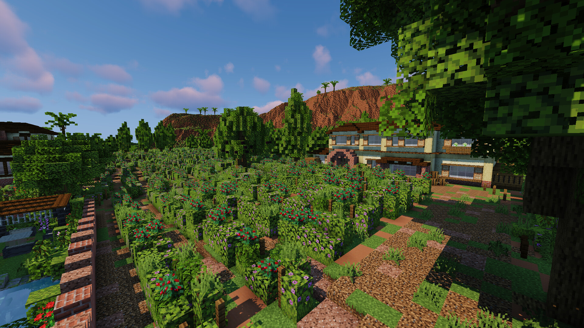 Coastal Italian Town Movie Set Minecraft Map