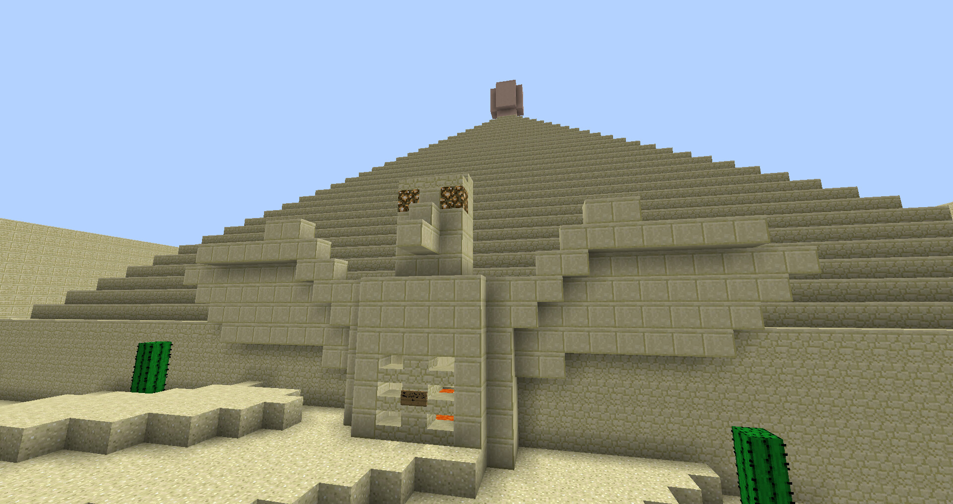 Joust Adventure Level Demo - Split Pyramid Minecraft Map