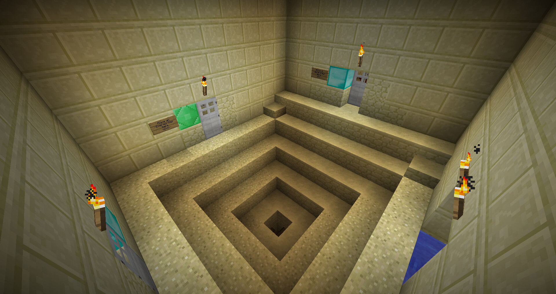 Joust Adventure Level Demo - Split Pyramid Minecraft Map