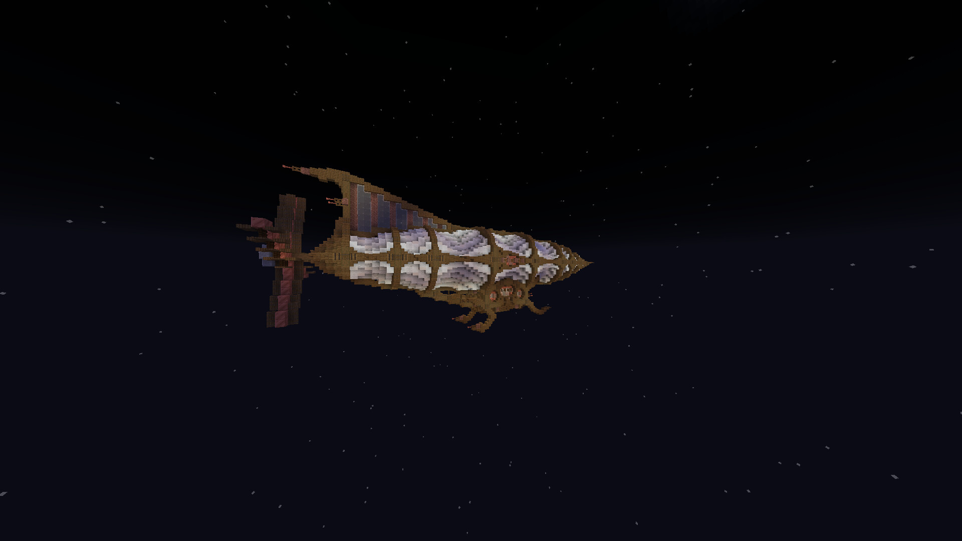Medieval Fantasy Airship By EleajtVMX Minecraft Map