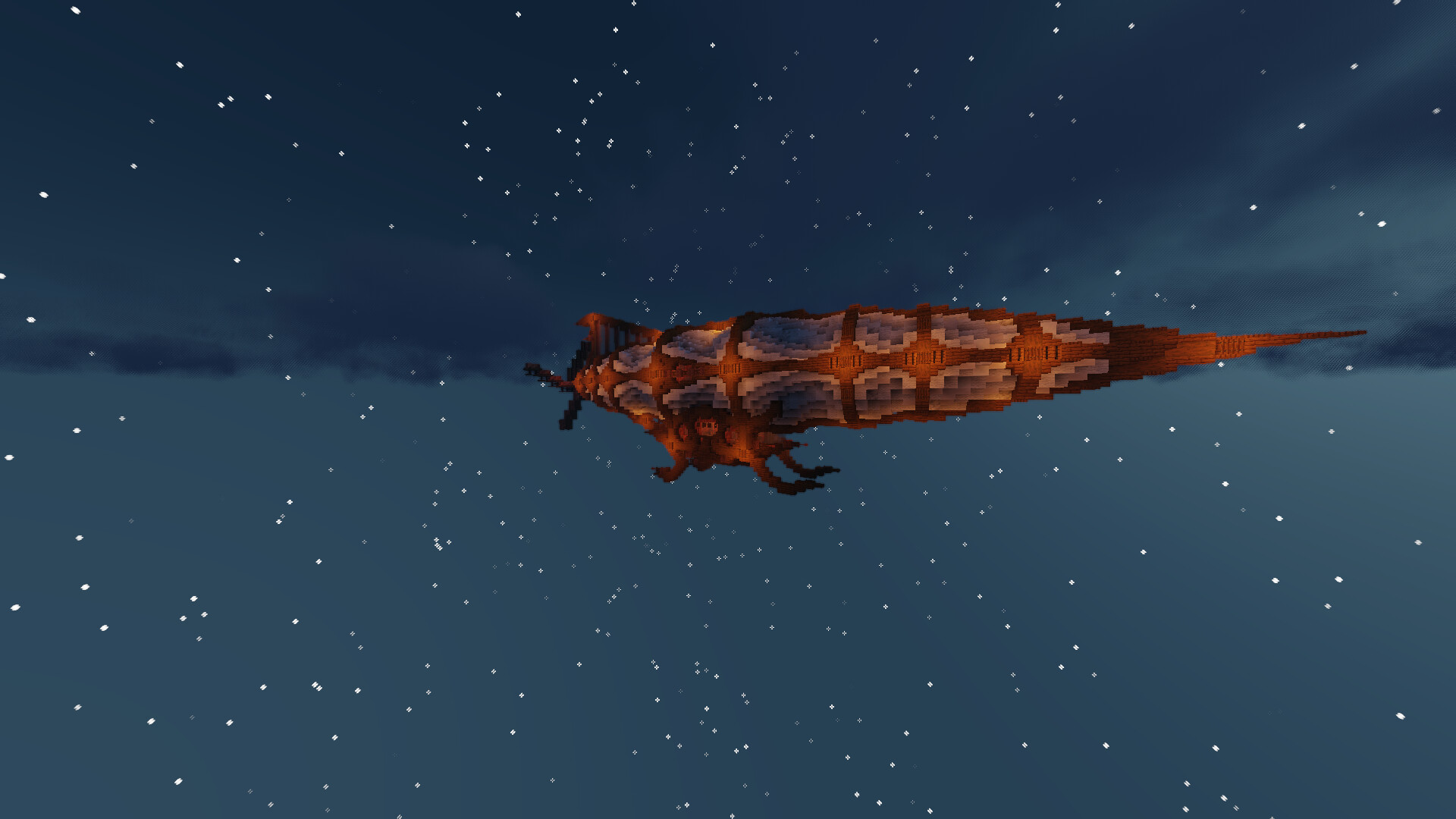 Medieval Fantasy Airship By EleajtVMX Minecraft Map