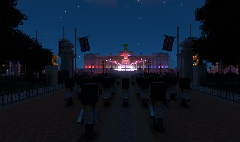 NVIDIA Platinum Jubilee RTX Adventure Minecraft Map