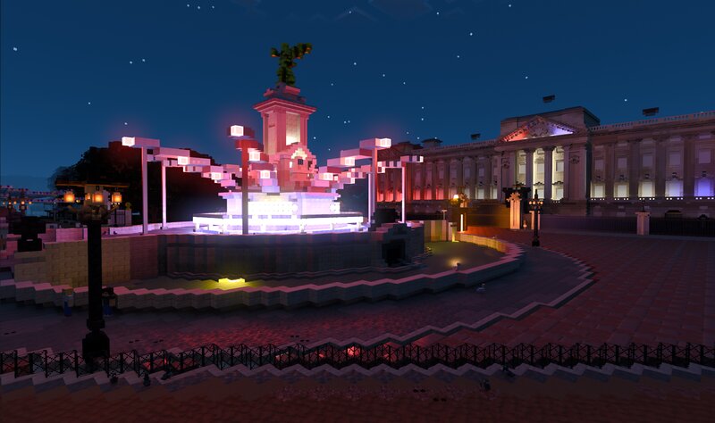 NVIDIA Platinum Jubilee RTX Adventure Minecraft Map