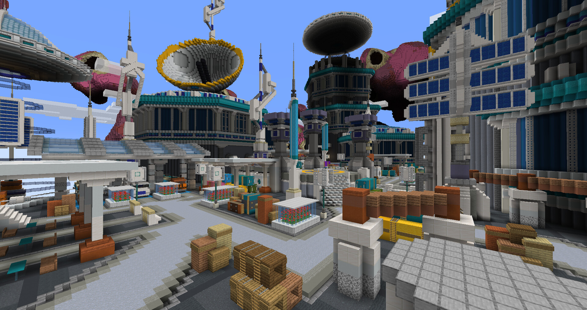 Space Station Minecraft Map