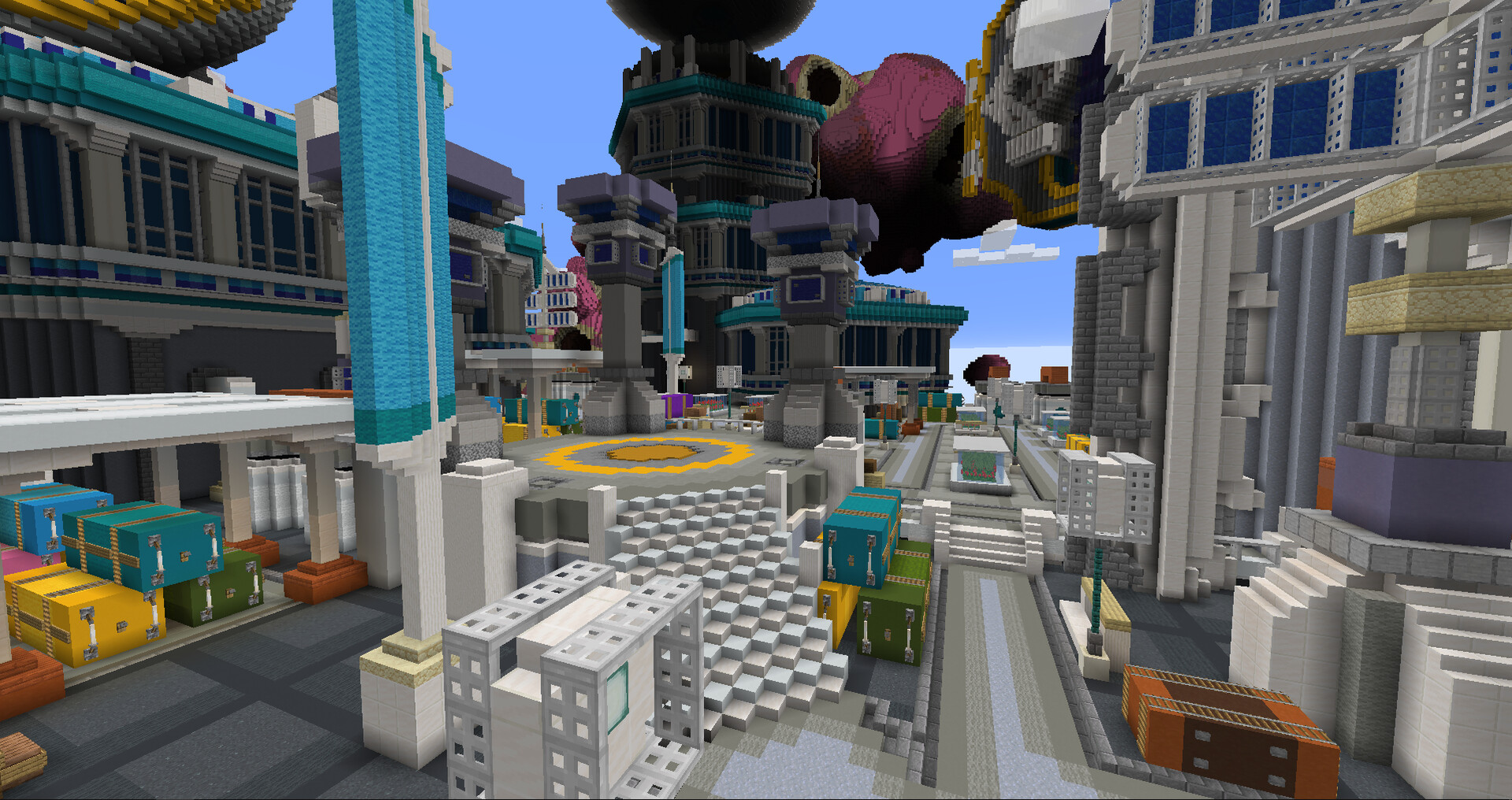 Space Station Minecraft Map