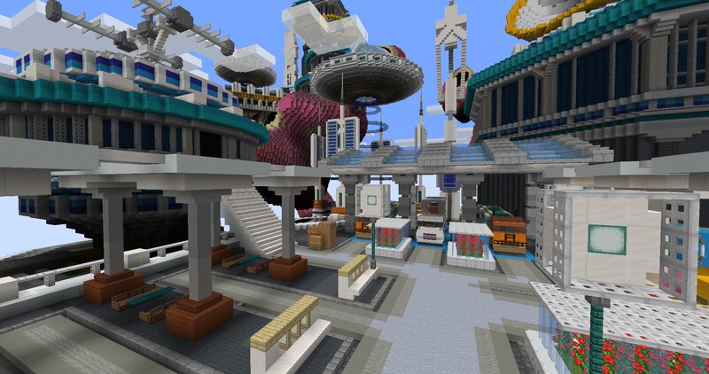 Space Station Minecraft Map