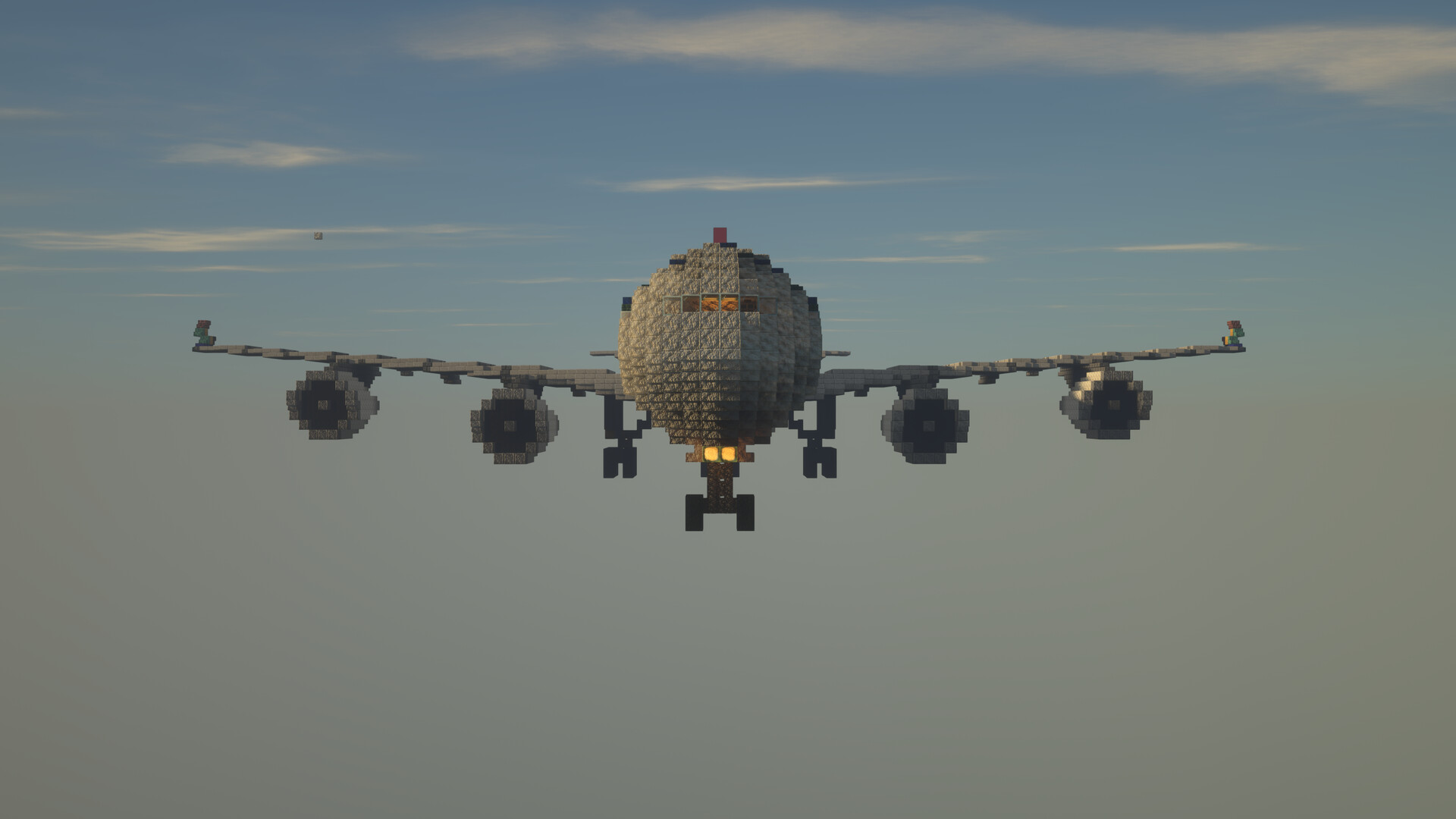 F'n'A Gaming Airbus A340-600 South African Airways Minecraft Map