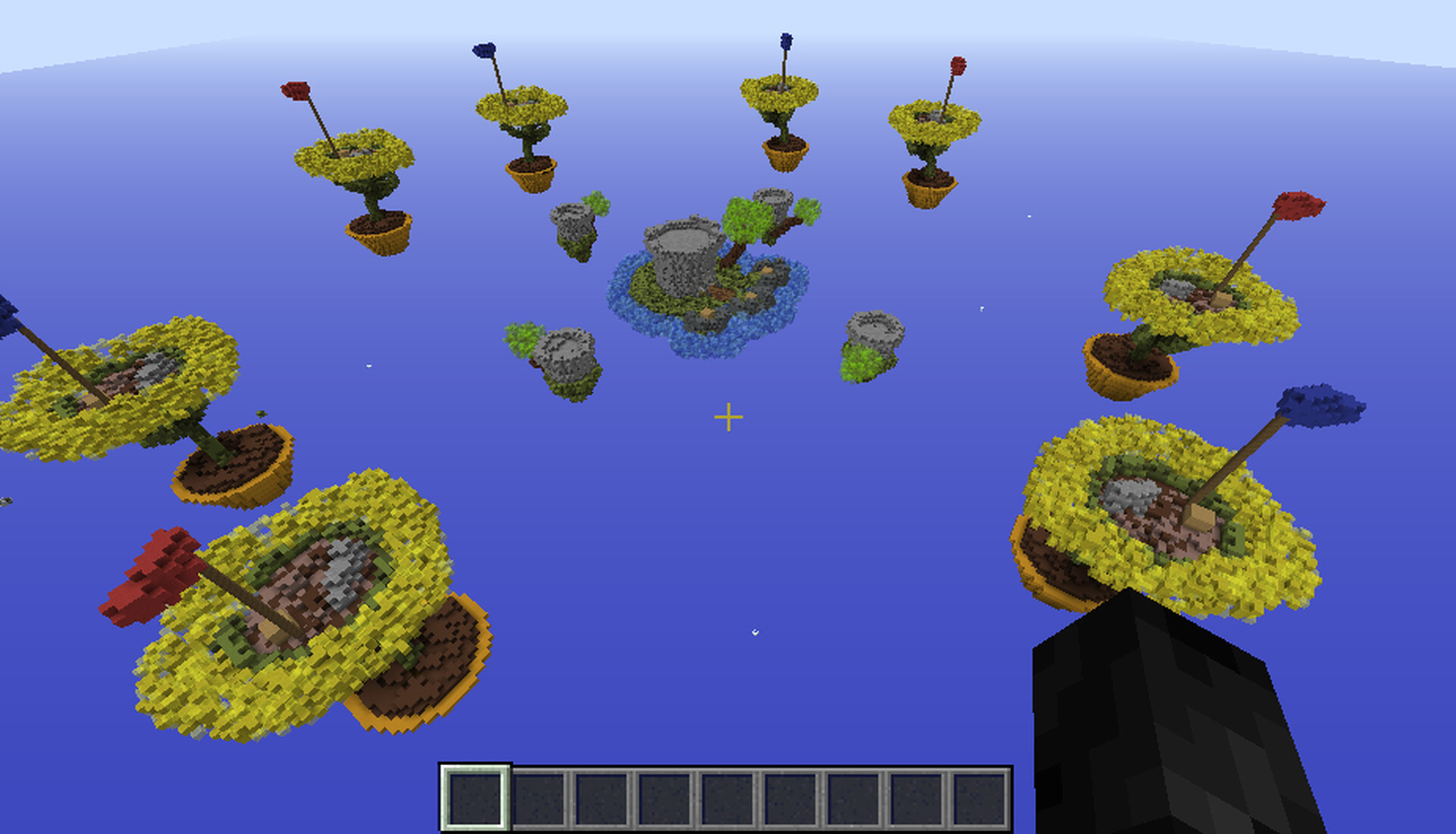 Map Skywars - Bed Wars -Egg Wars (adaptable) Minecraft Map