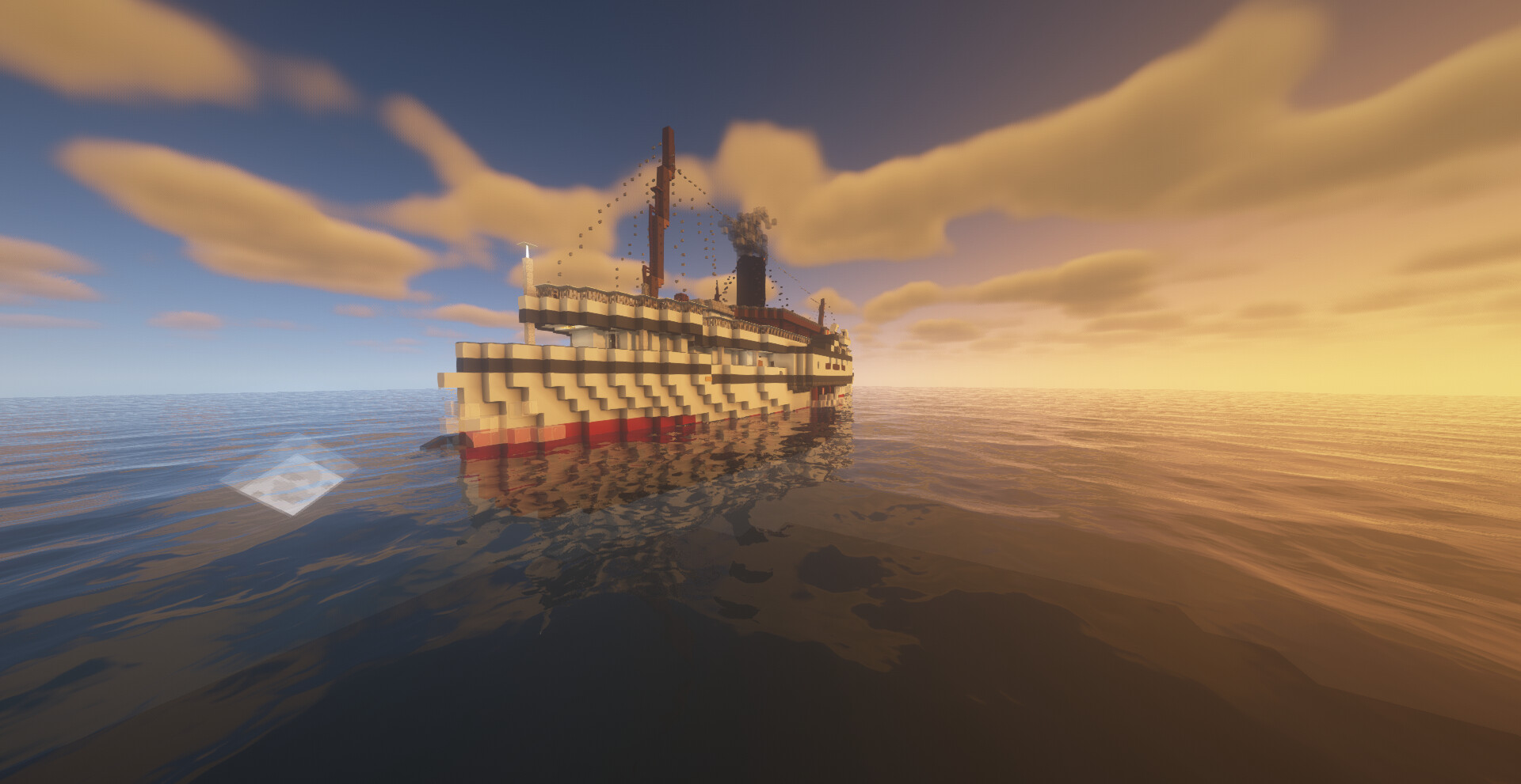 S.S. Gardenia (Paddlesteamer | Custom Ship) Minecraft Map