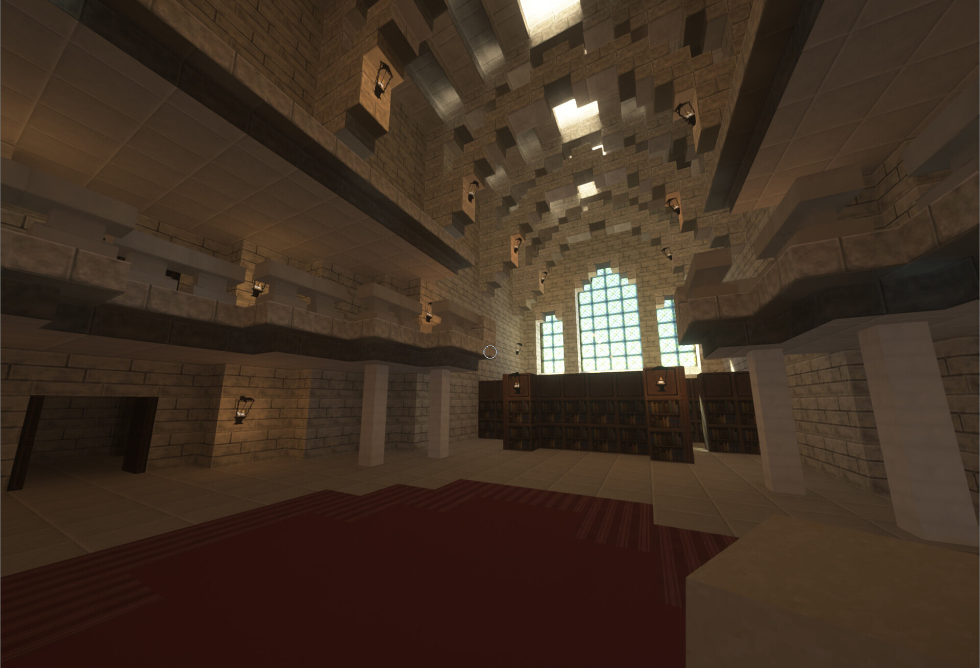 Hogwarts based on books (Interior) Minecraft Map