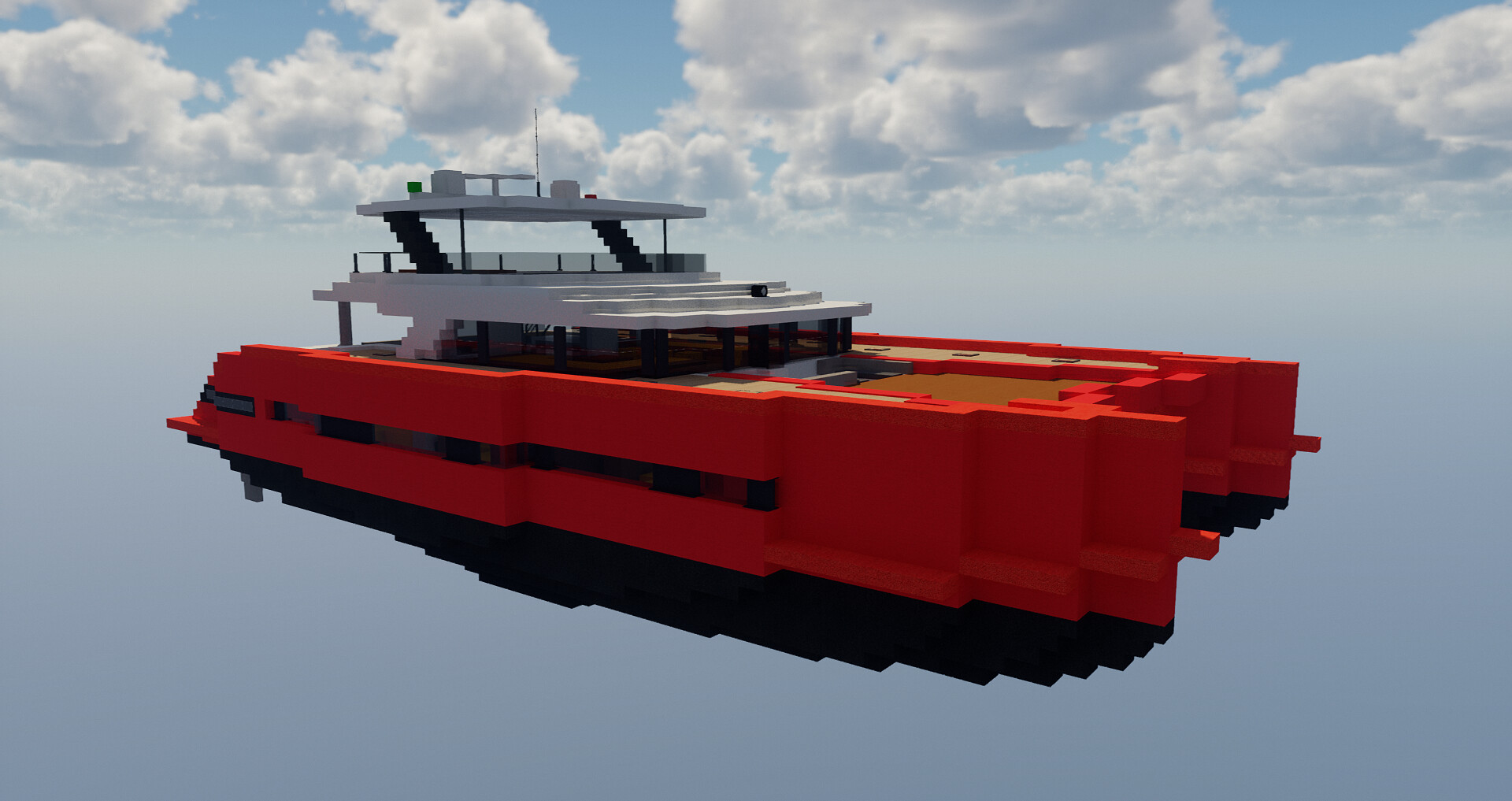 Lagoon 67 Motors Yacht - MINECRAFT Minecraft Map