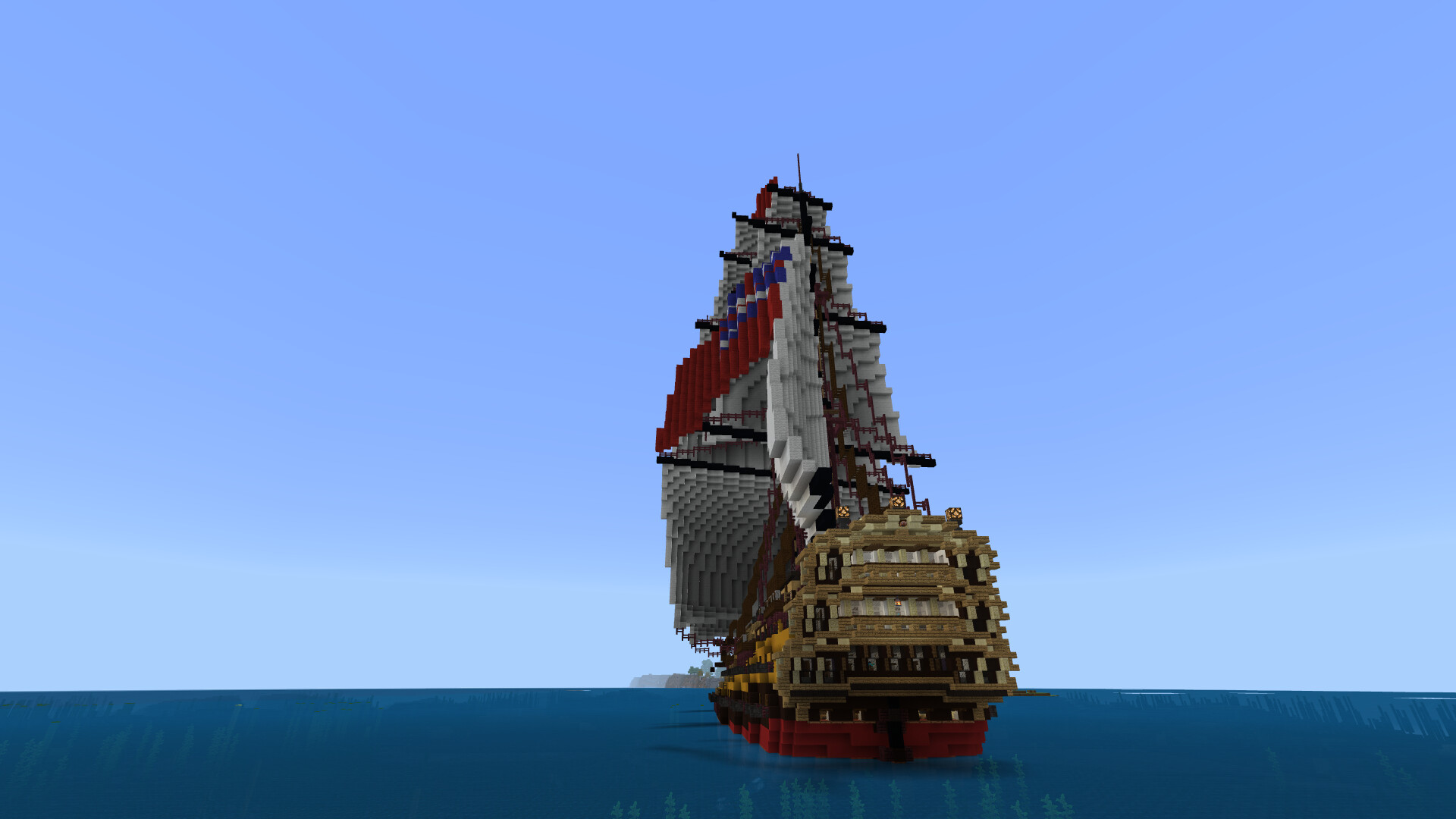 HMS VICTORY 1788 REFIT Minecraft Map