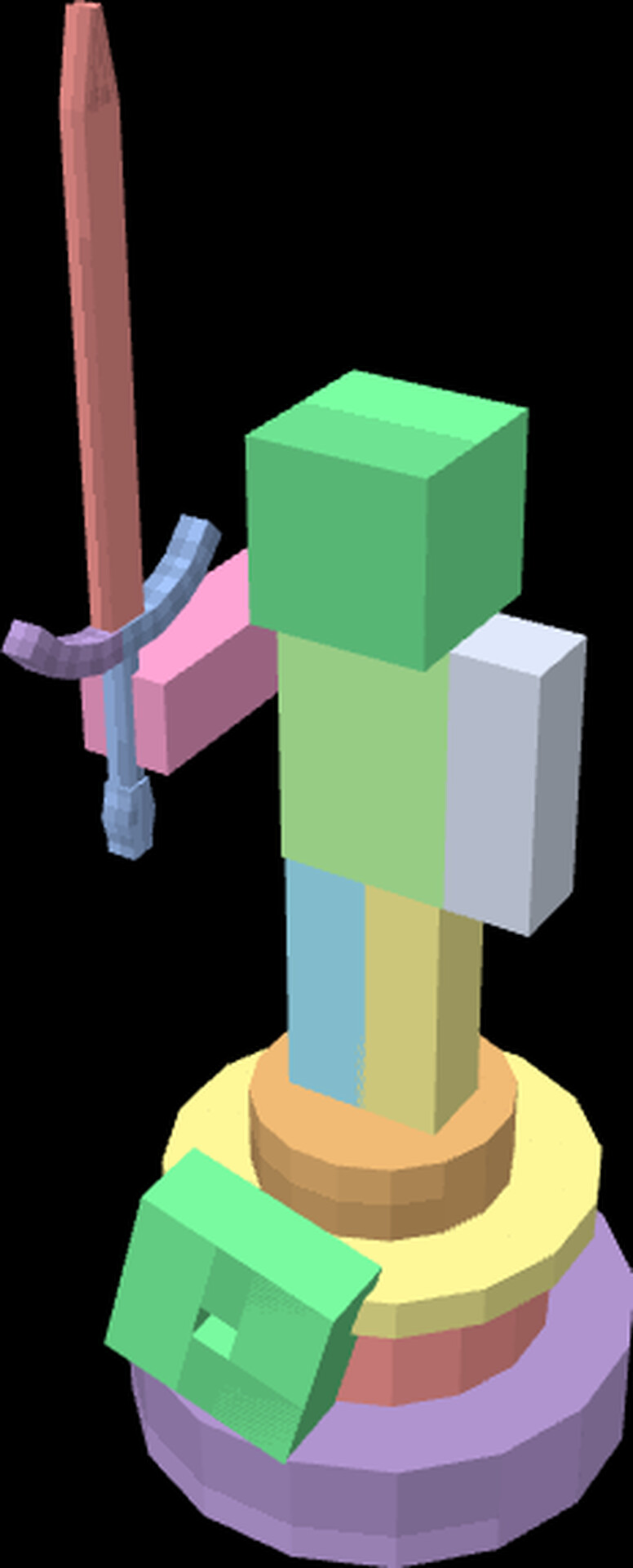 Minecraft Roblox Award Model (definitely not a map) Minecraft Map