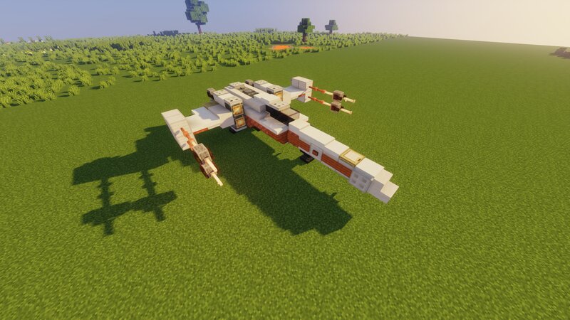Star Wars: X-Wing T65B Minecraft Map