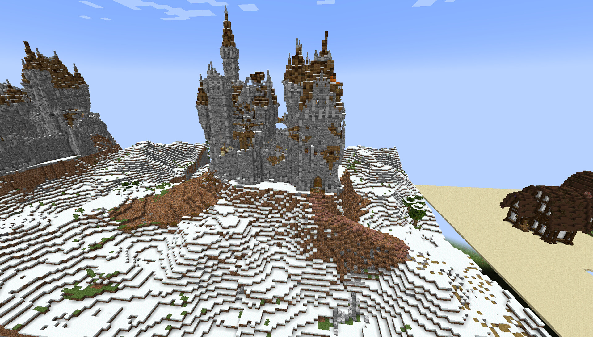 Restored Medival Castl Minecraft Map