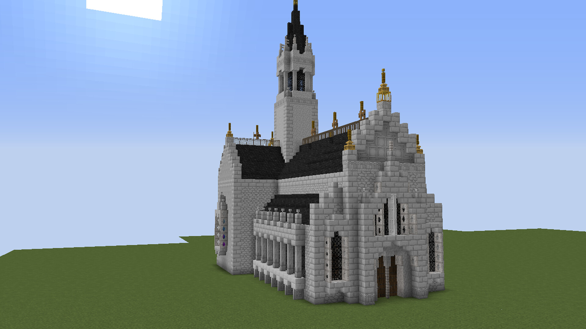 Gothic Cathedral | Architecture Minecraft Map